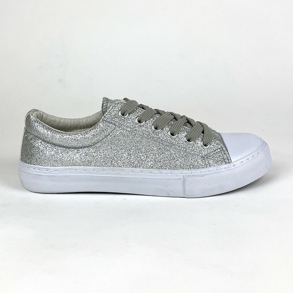 Pierre Dumas | Shoes | Pierre Dumas Girls Size 7m Silver Glitter Lace ...